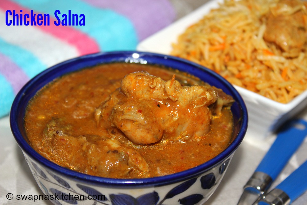 Chicken Salna recipe | Swapna's Kitchen
