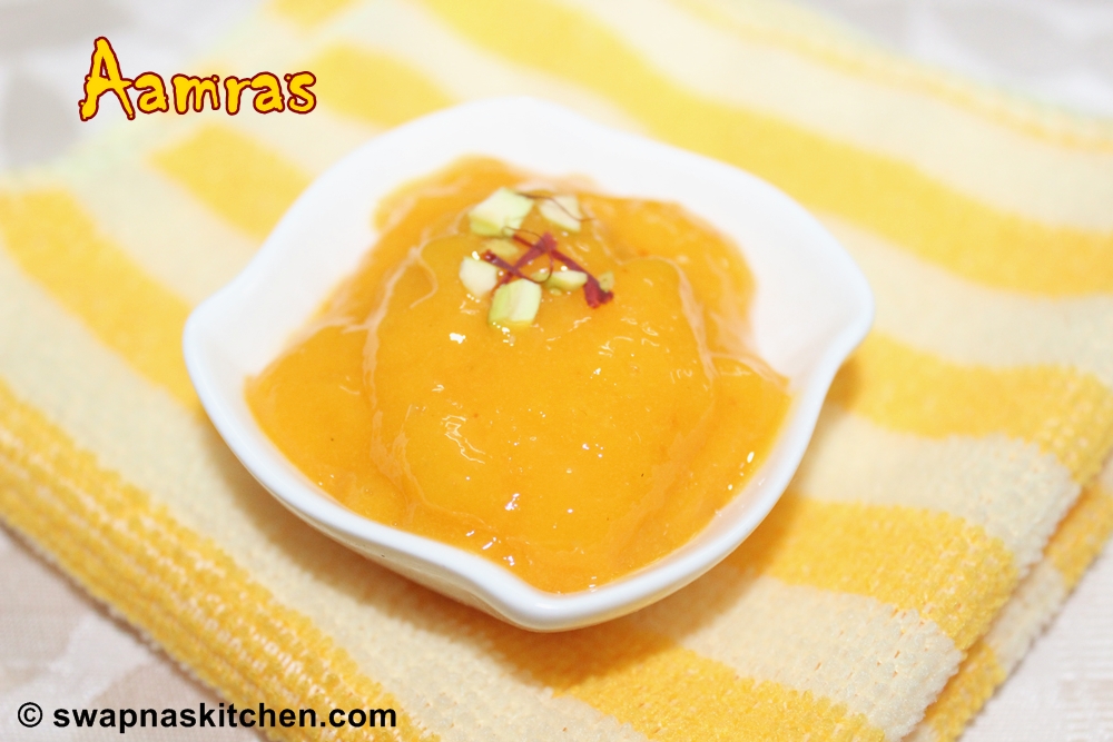 Easy Aamras Recipe | Swapna's Kitchen