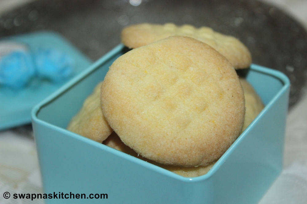 Custard Powder Cookies | Swapna's Kitchen