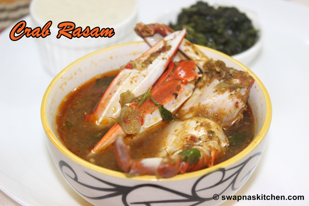 Crab Rasam / Nandu Rasam | Swapna's Kitchen